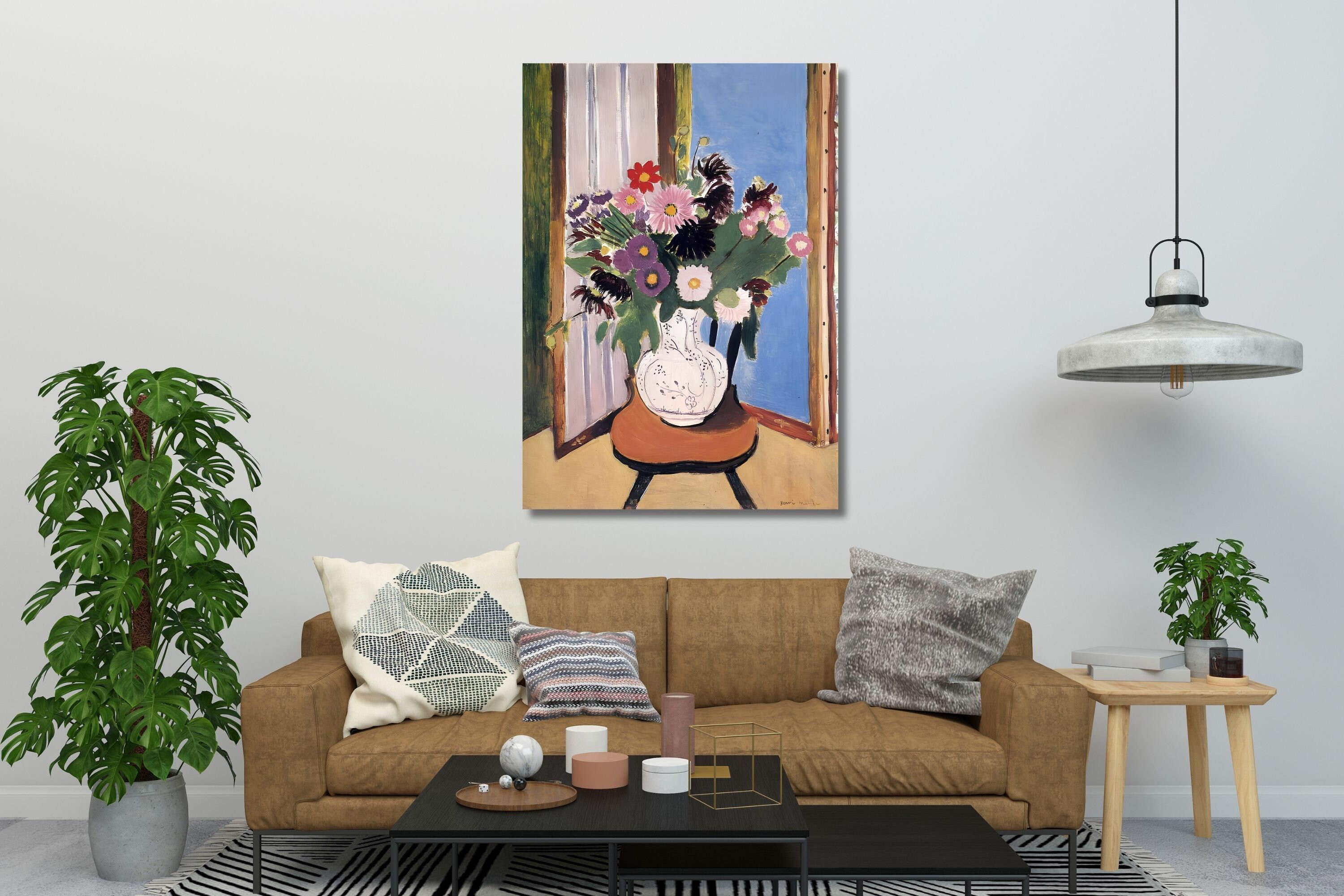 Henri Matisse Poster,safrano Roses at the Window Henri Matisse Canvas ...