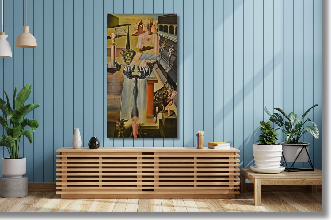 Salvador Dali "invisible Man" Canvas Poster,salvador Dali "invisible ...