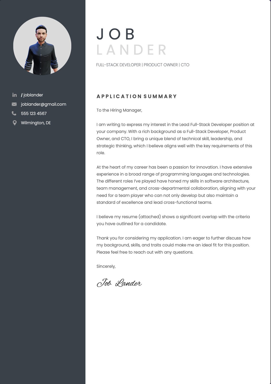 Professional Ats-friendly Resume Template Customizable, Modern Design ...