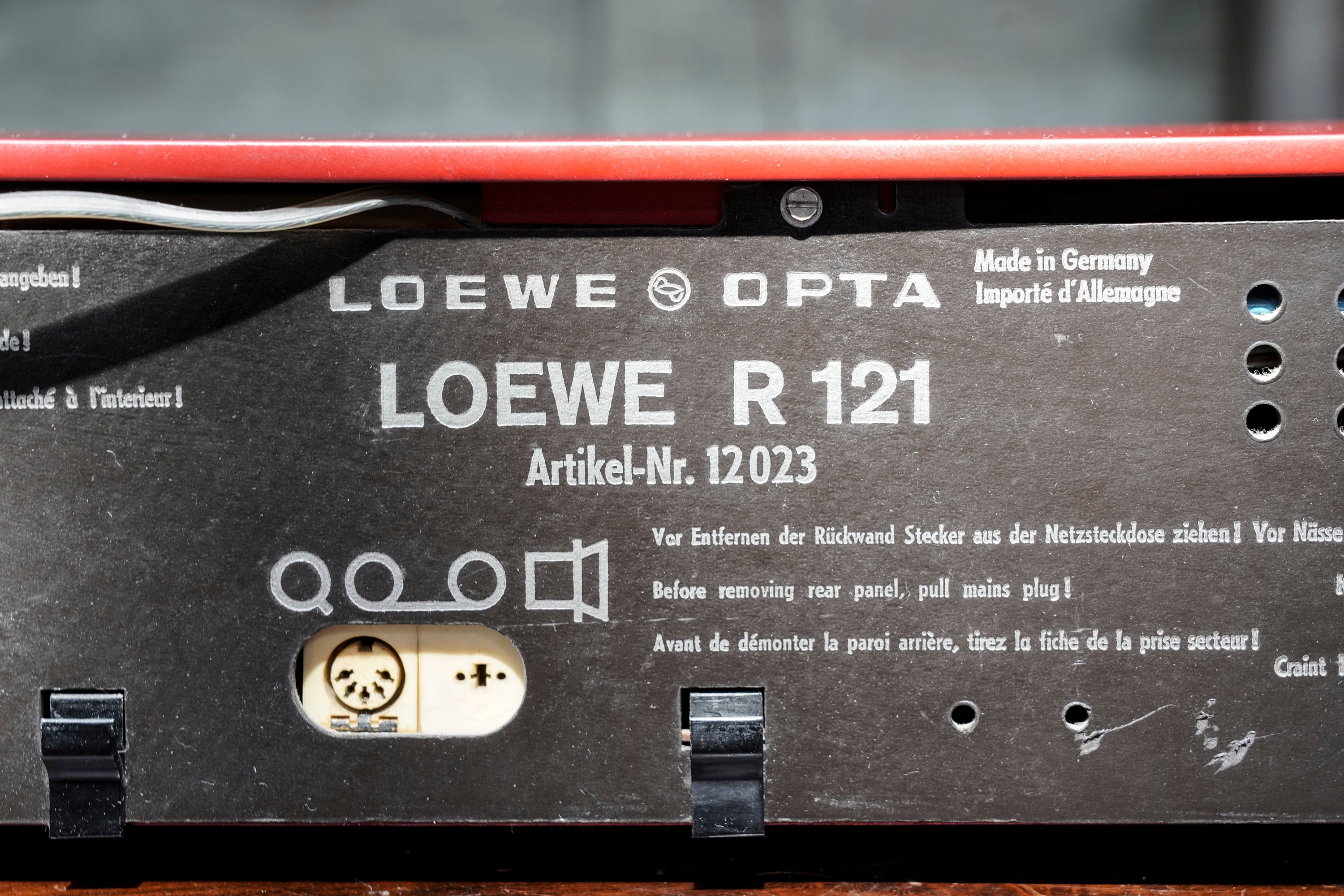 Vintage Design Radio Loewe Opta R 121 - Etsy