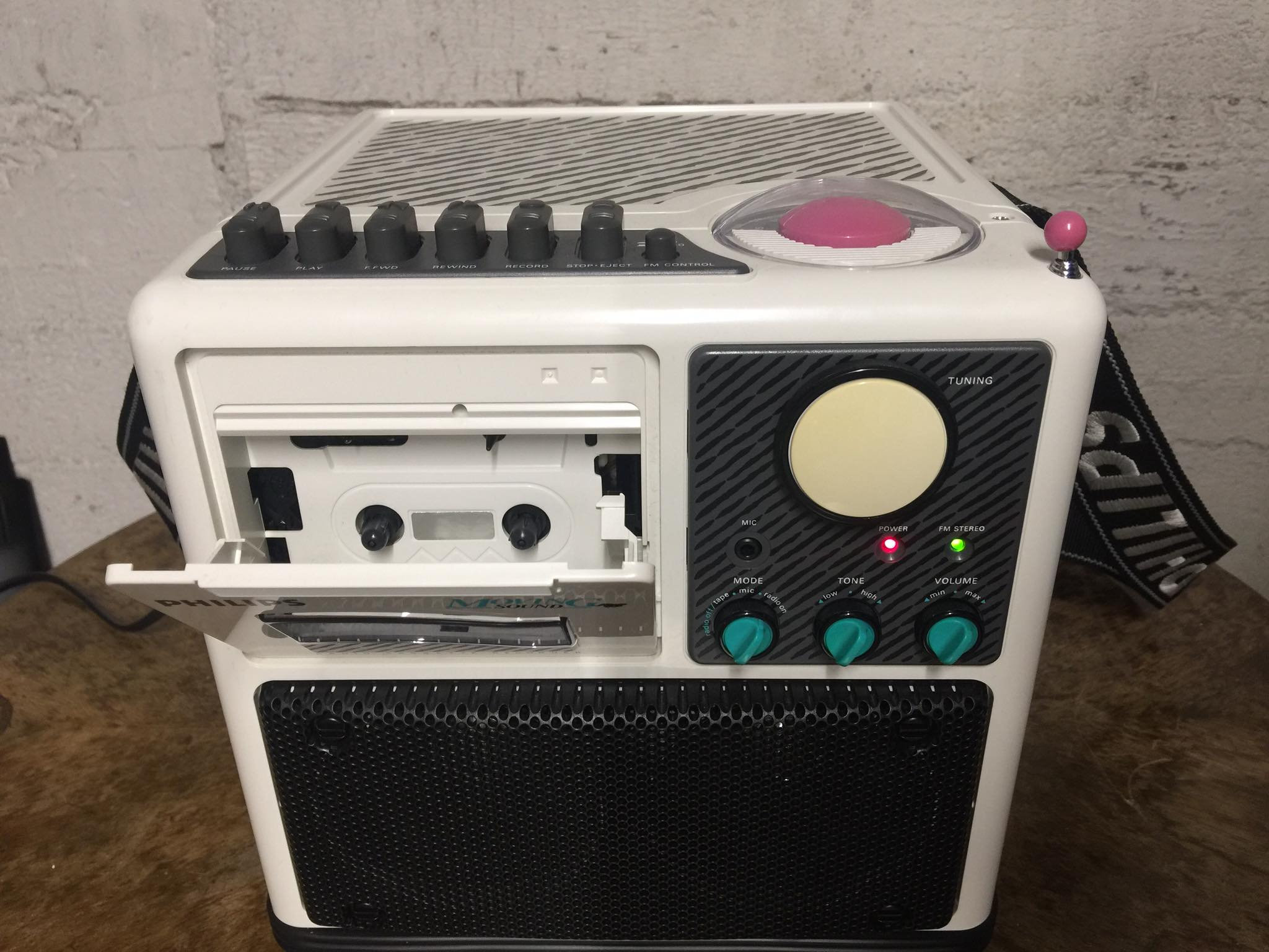 Philips Moving Sound - Cube D8080. 80s Boombox / Ghetto Blaster ...