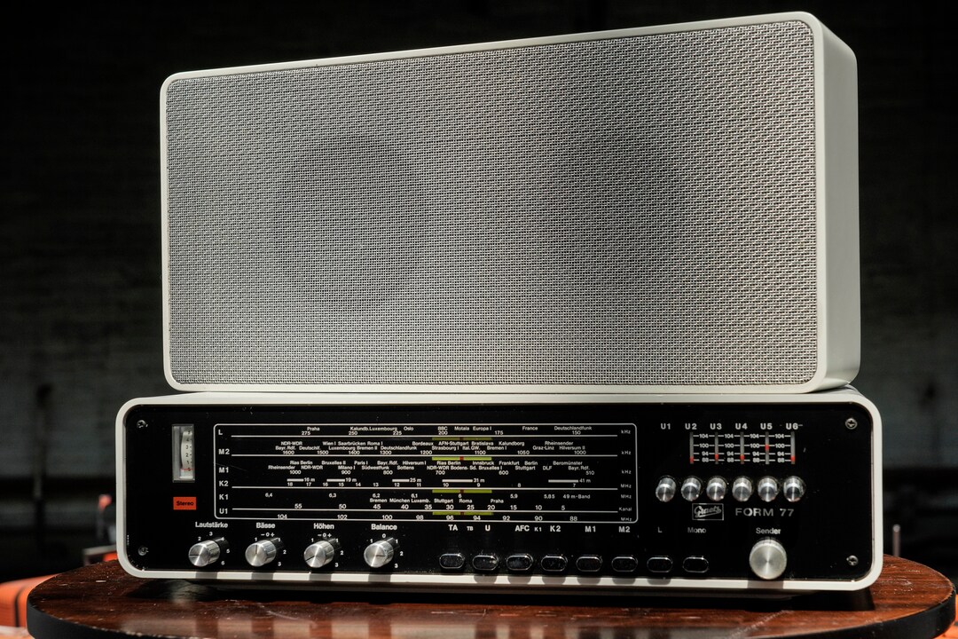 Vintage Design Radio Gaetz Form 77 With Original Speaker - Etsy