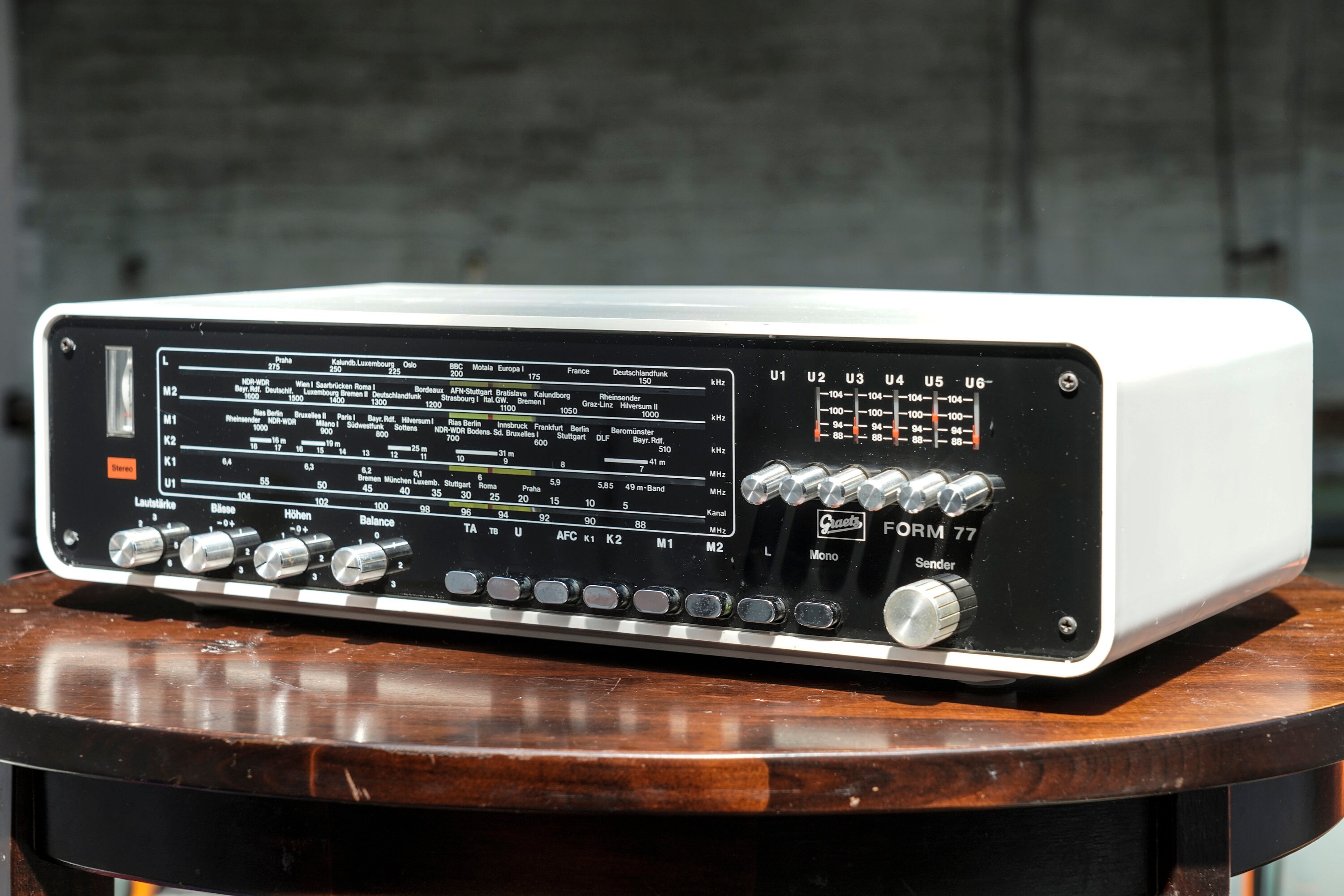 Vintage Design Radio Gaetz Form 77 With Original Speaker - Etsy