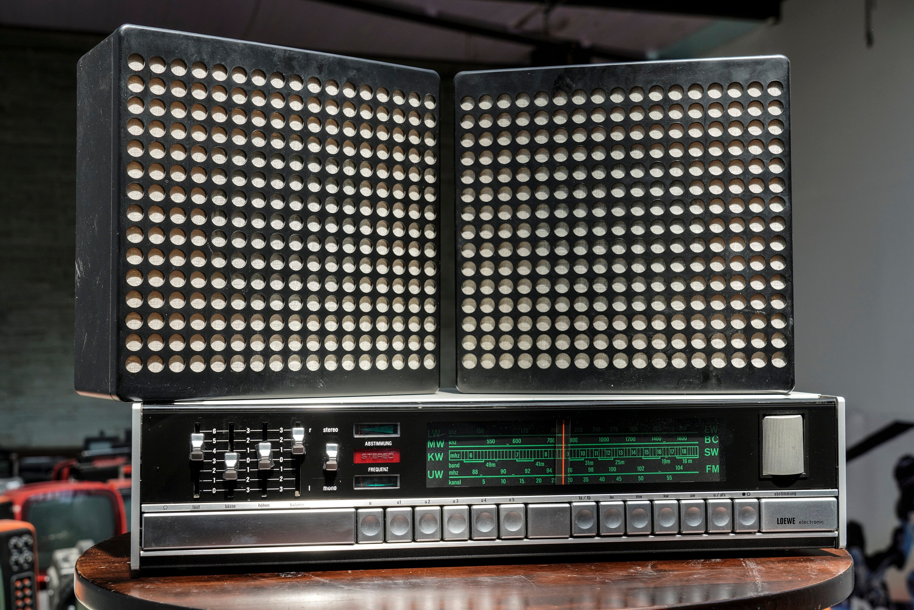 Vintage Design Radio Loewe Opta ST208 With Speakers - Etsy