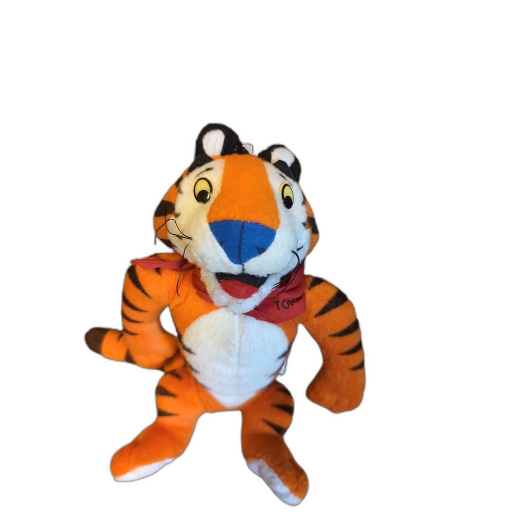 Tony the Tiger Kellogg's Frosted Flakes Cereal Plush Toy 1997 Vintage ...