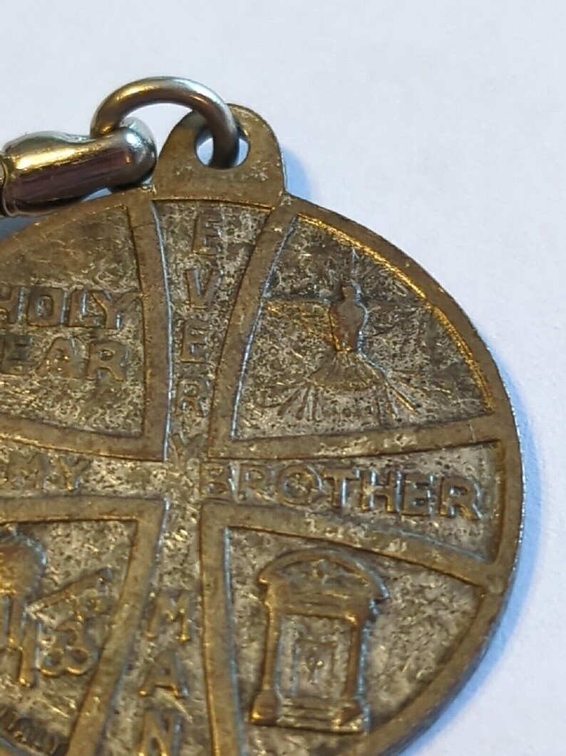 Rome Italy Metal Historical Buildings Holy Year Brother Keychain Key ...