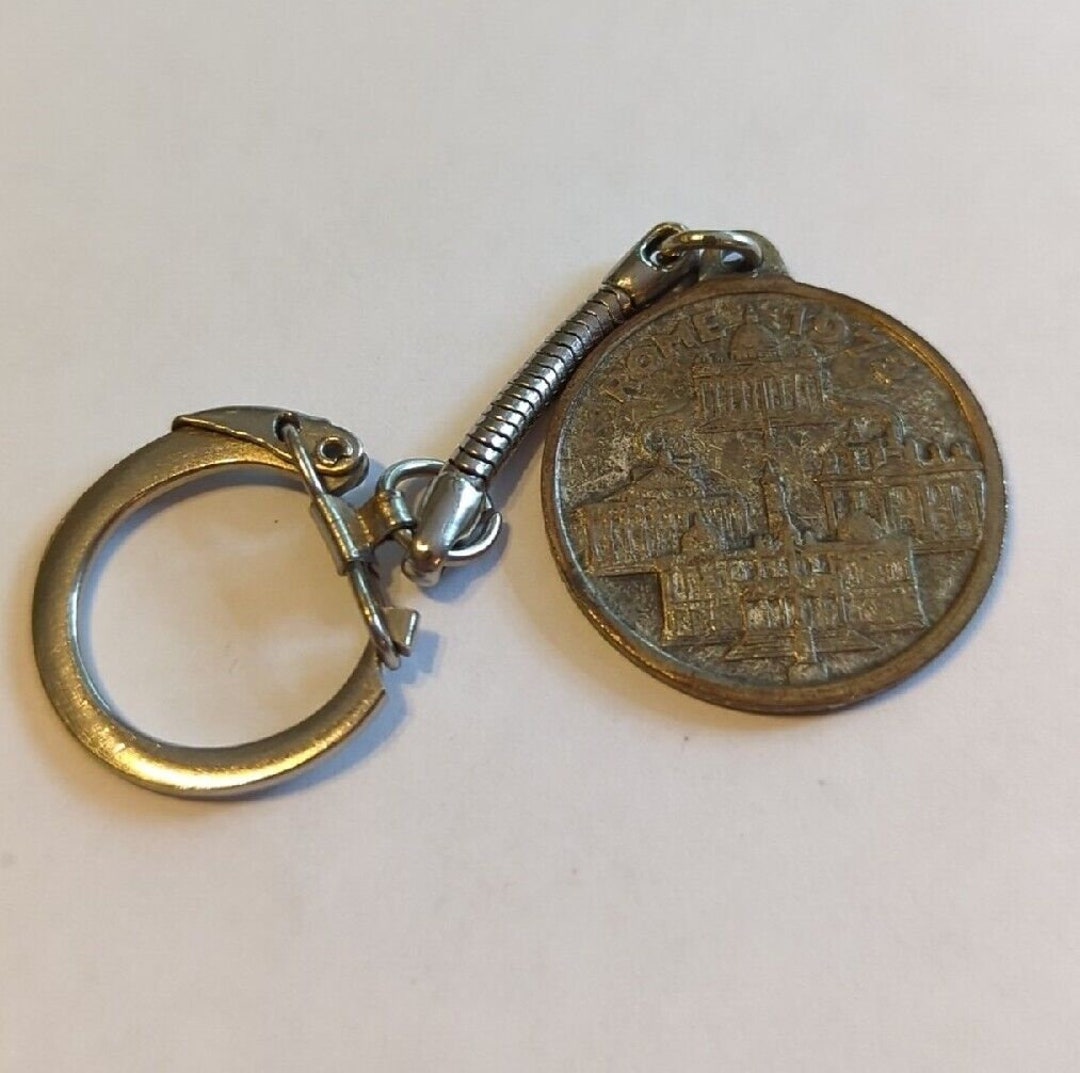 Rome Italy Metal Historical Buildings Holy Year Brother Keychain Key ...