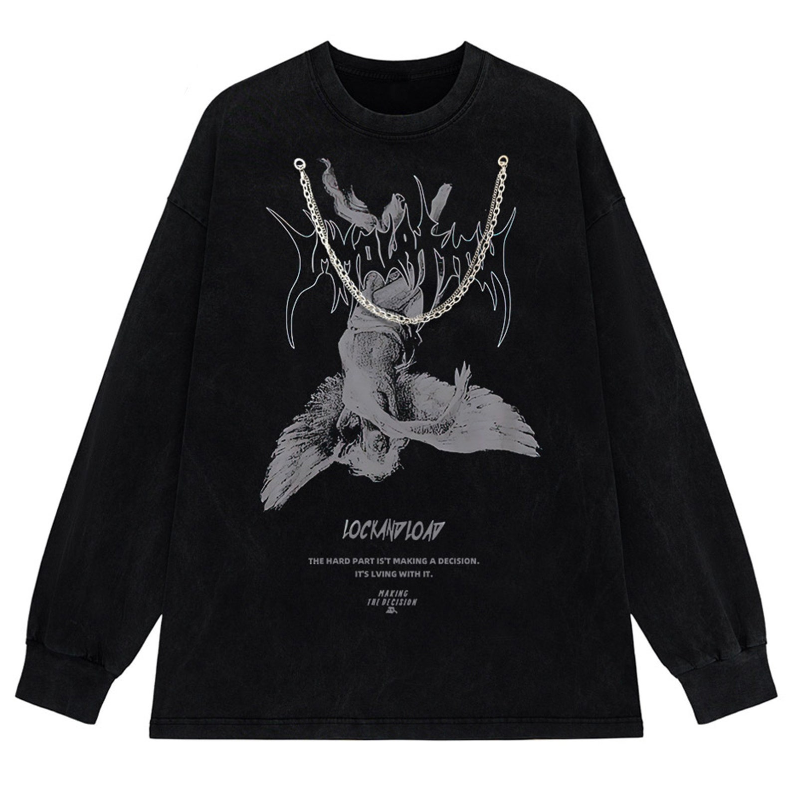 Falling Angel Grunge Gothic Streetwear Oversized T-shirt - Etsy