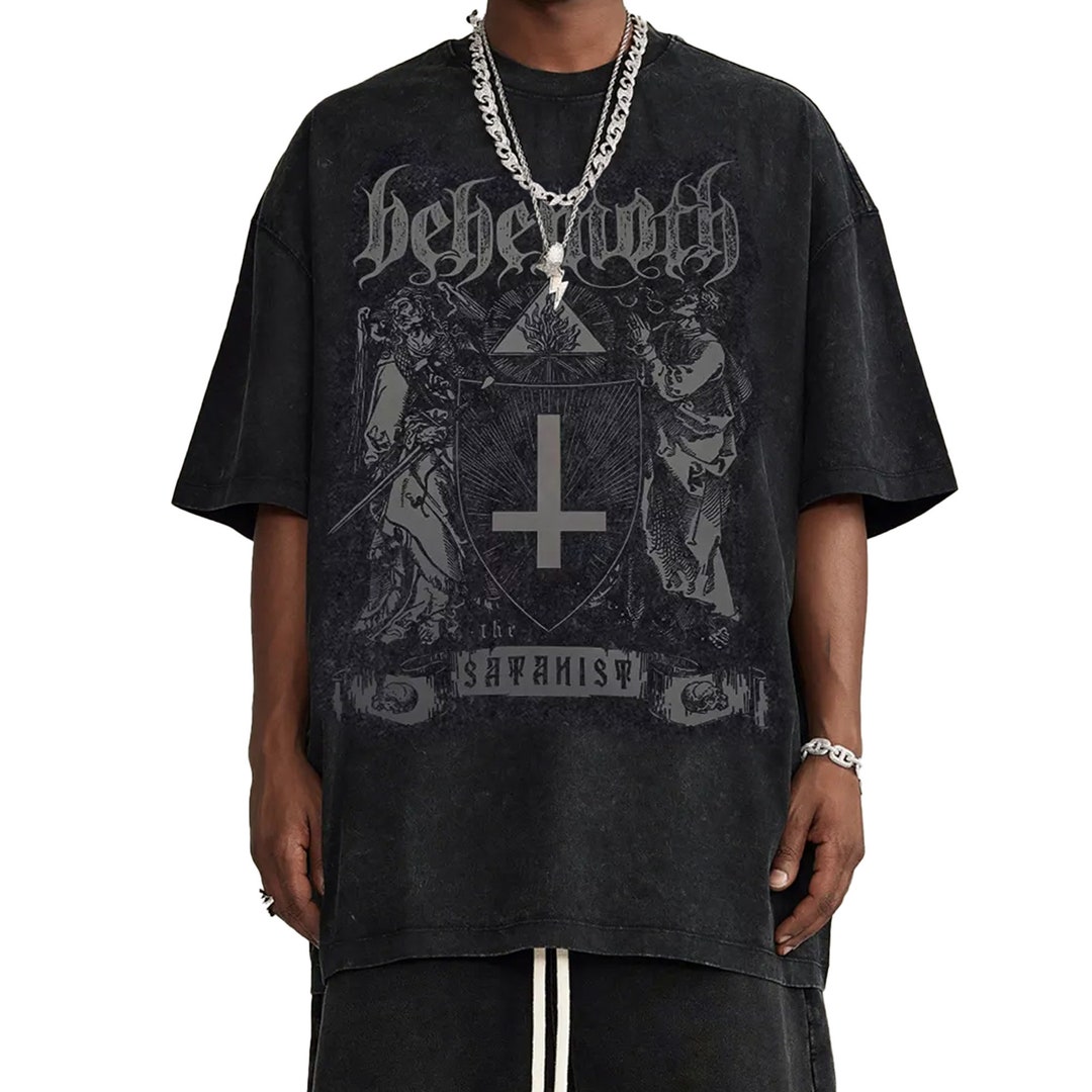 Gothic Satanic Shirt Y2K Grunge Clothes - Etsy