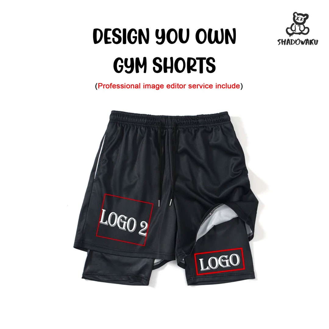 Custom Gym Mesh Shorts With Your Anime, Image, Drawing or Other Print ...