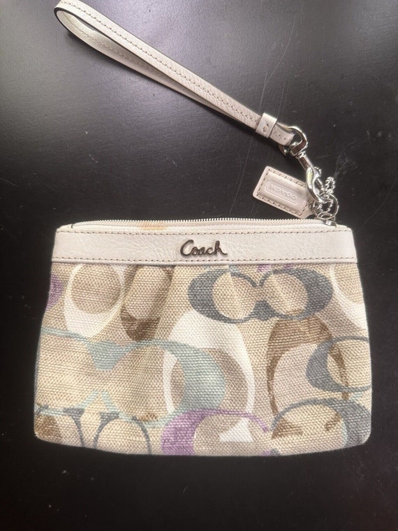 Coach signature pastel canvas - Gem