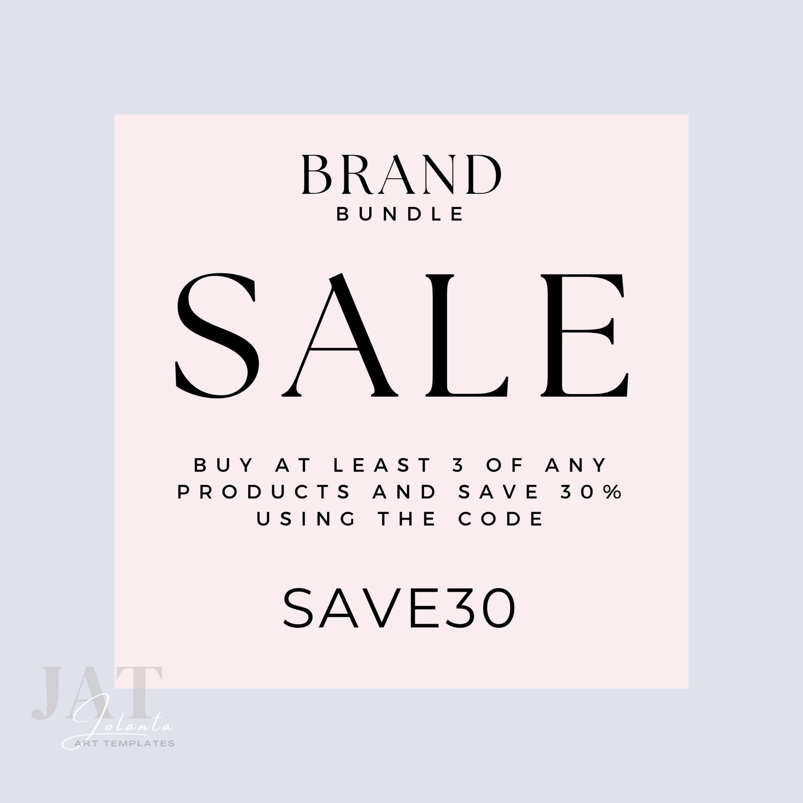 Bakery Insert Card | Bakery Template | Editable Template | Editable ...