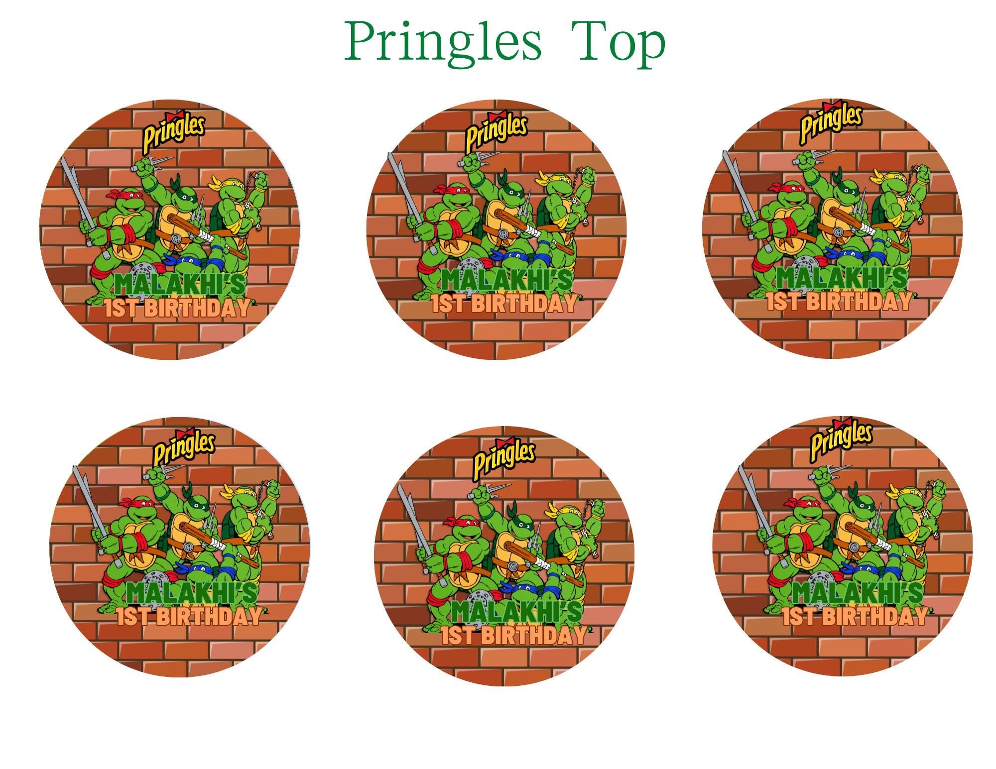 Brick Turtle Party Favor Bundle. Canva Editable Template. Brick Turtle ...