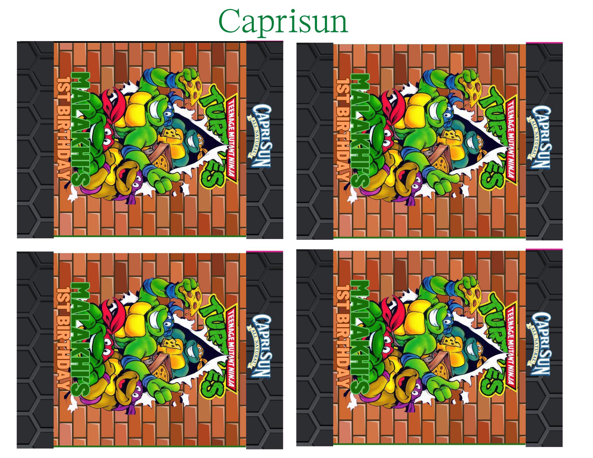 Brick Turtle Party Favor Bundle. Canva Editable Template. Brick Turtle ...