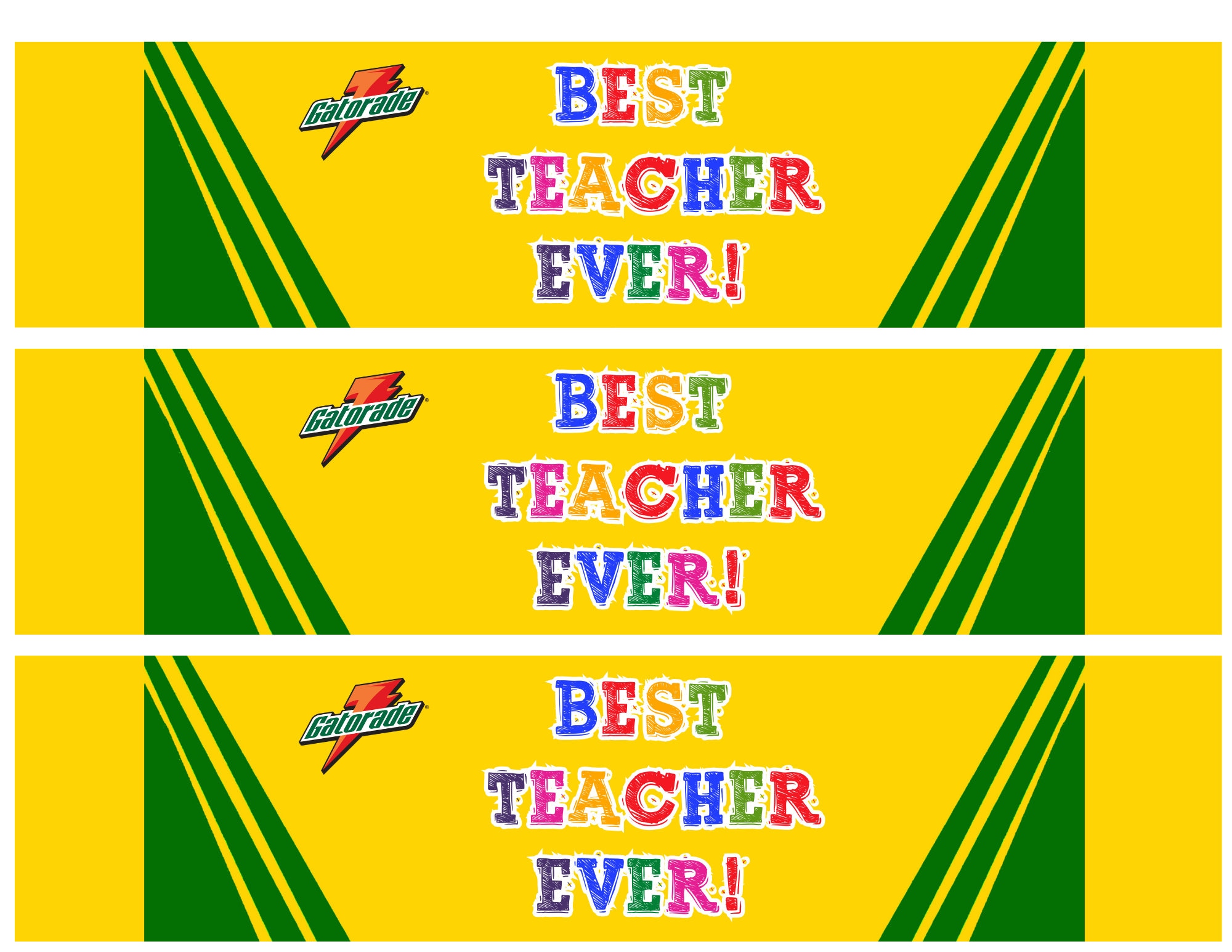 Teacher Appreciation Gift Template | Editable Teacher Party Favor ...