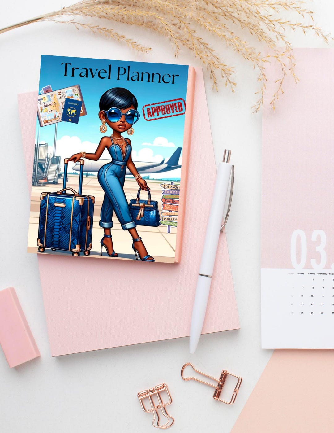 Printable Travel Planners. Packing List. Organizer. Itinerary Planning ...