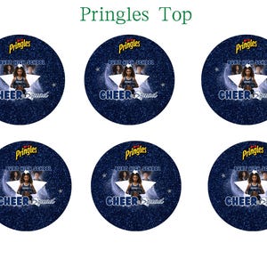 Cheerleading Party Favor Bundle. Canva Editable Template. Cheerleading ...