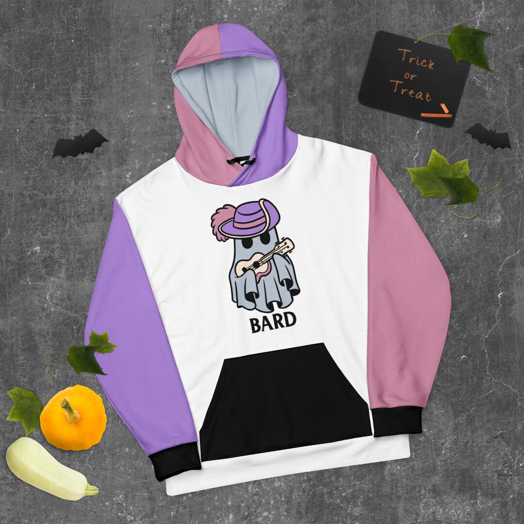 Bard Ghost Hoodie | DND Hoodie for Gamers | RPG Fantasy Sweatshirt ...
