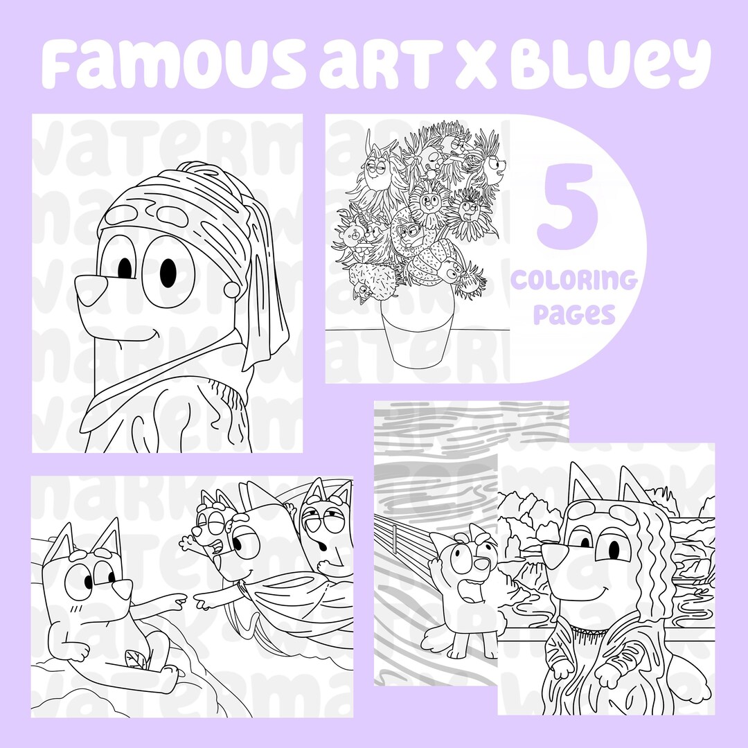 Printable Coloring Pages - Etsy