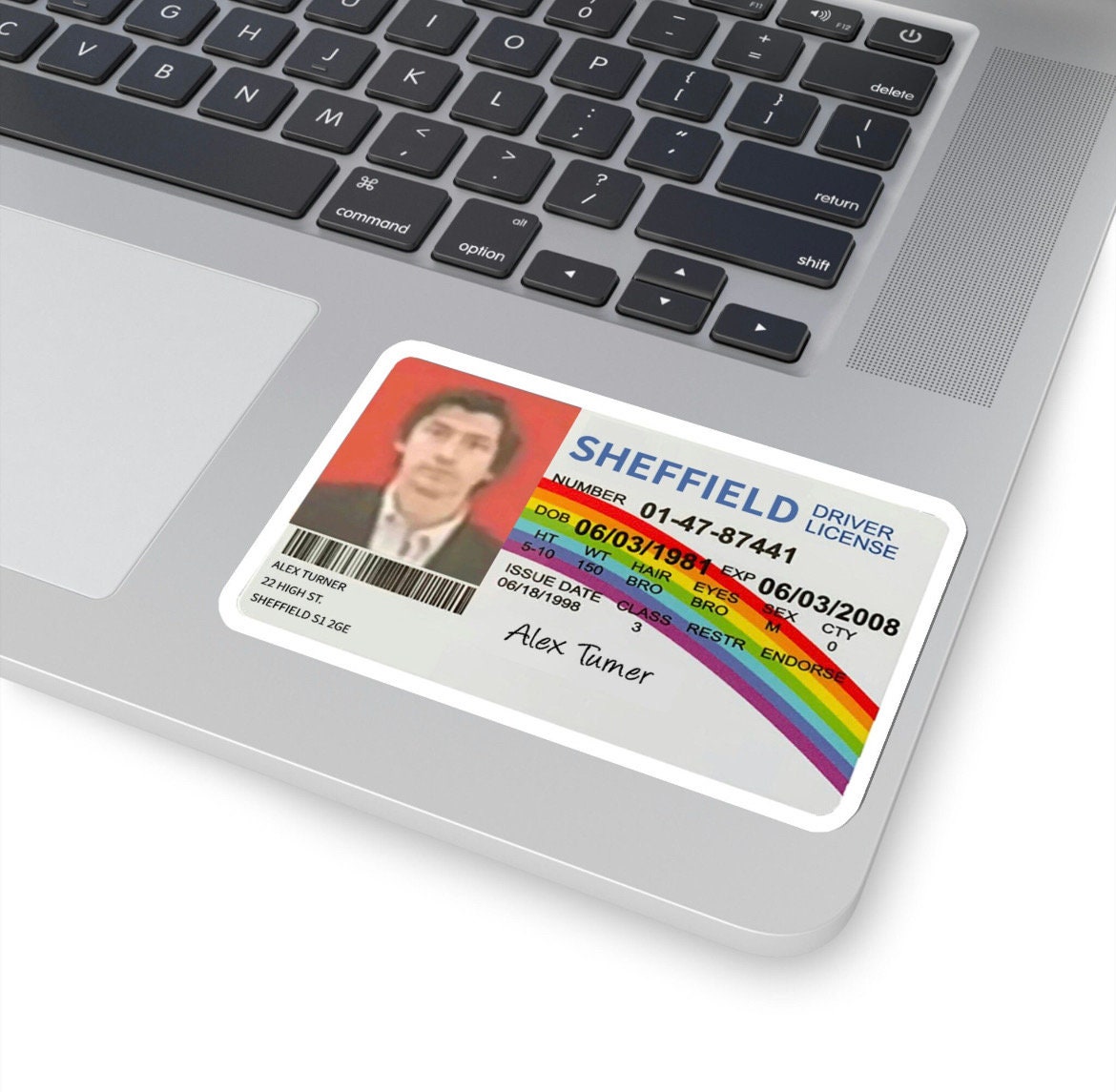 Alex Turner Mclovin Style Sticker - Etsy