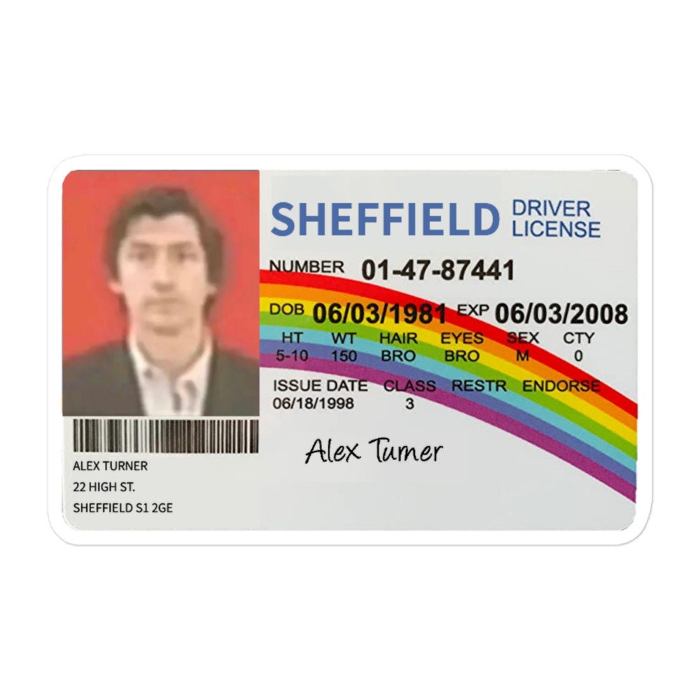 Alex Turner Mclovin Style Sticker - Etsy