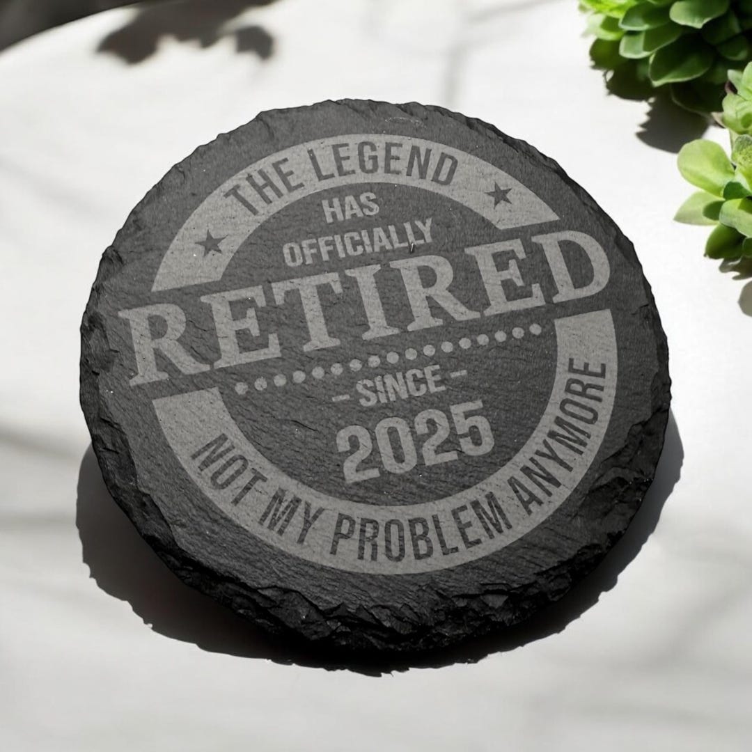 Retirement Coaster | the Legend Has Retired | Happy Retirement ...