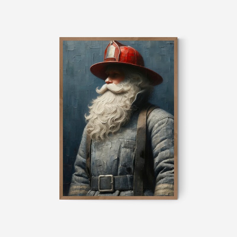 Fireman Santa - Etsy
