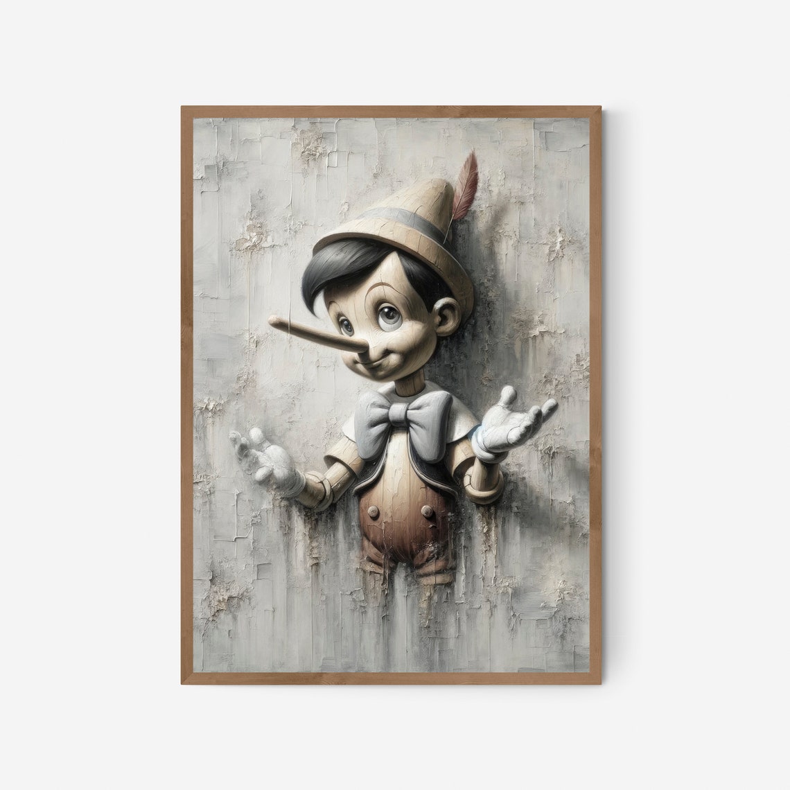 PRINTABLE | Pinocchio in Monochrome - A Story of Growth and Honesty ...