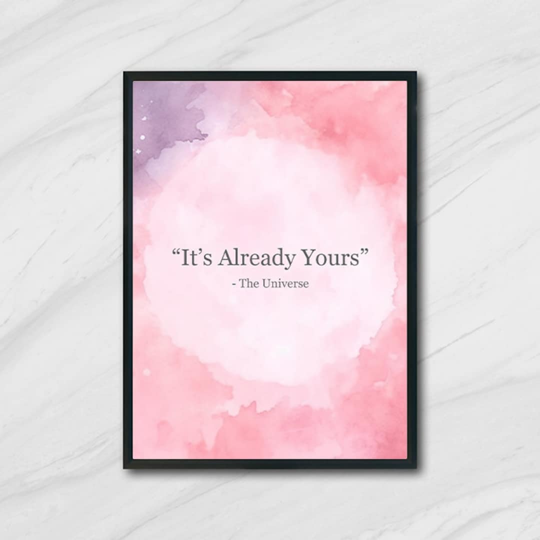 Aura Poster, Aura Digital Print, Manifestation Wall Art Digital, Self ...