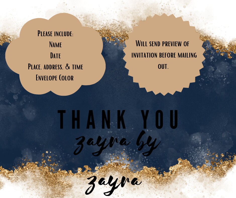 Bar Mitzvah Invitation physical - Etsy