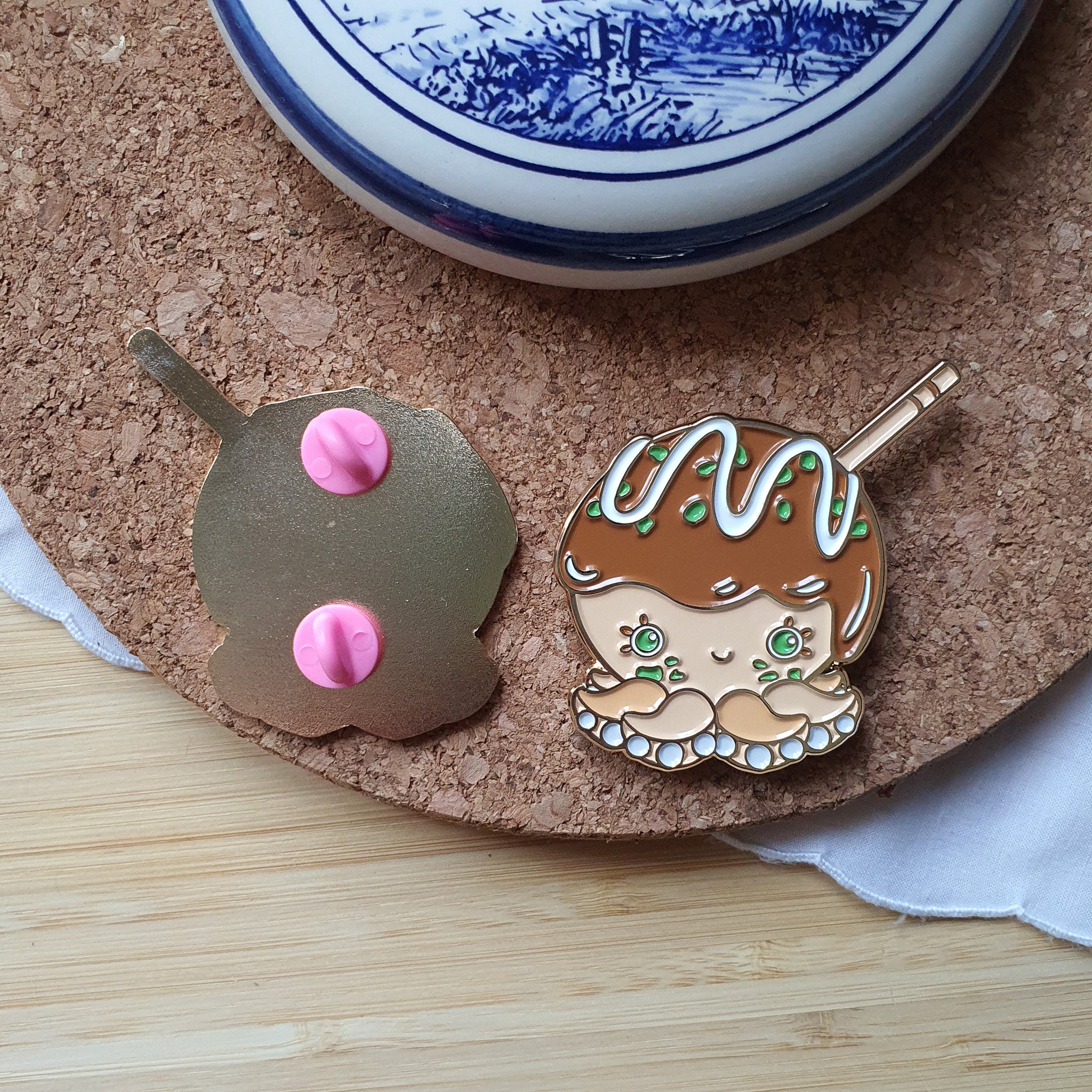 Snacks Enamel Pin - Etsy