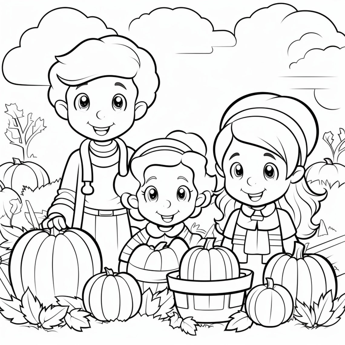 Fall 1- Coloring Pages (5) - Etsy