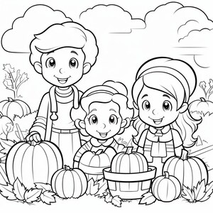 Fall 1- Coloring Pages (5) - Etsy