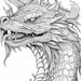 Dragon 12- Coloring Pages (5) - Etsy