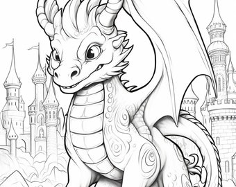 Fall 1 Coloring Pages 5 - Etsy