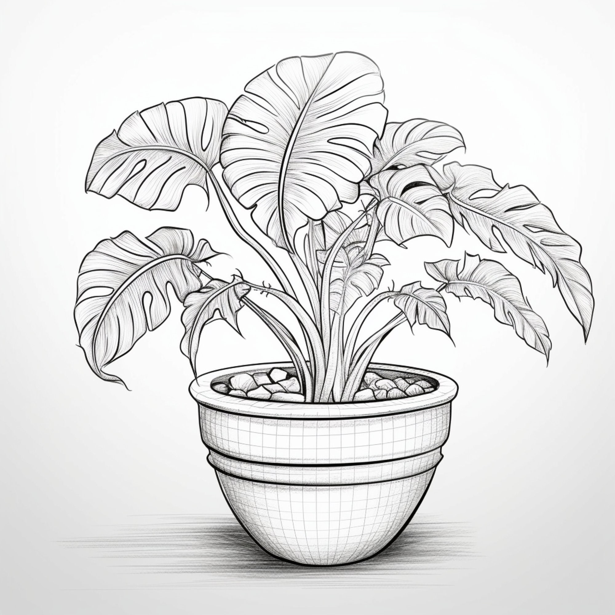 Plants 3- Coloring Pages (5) - Etsy