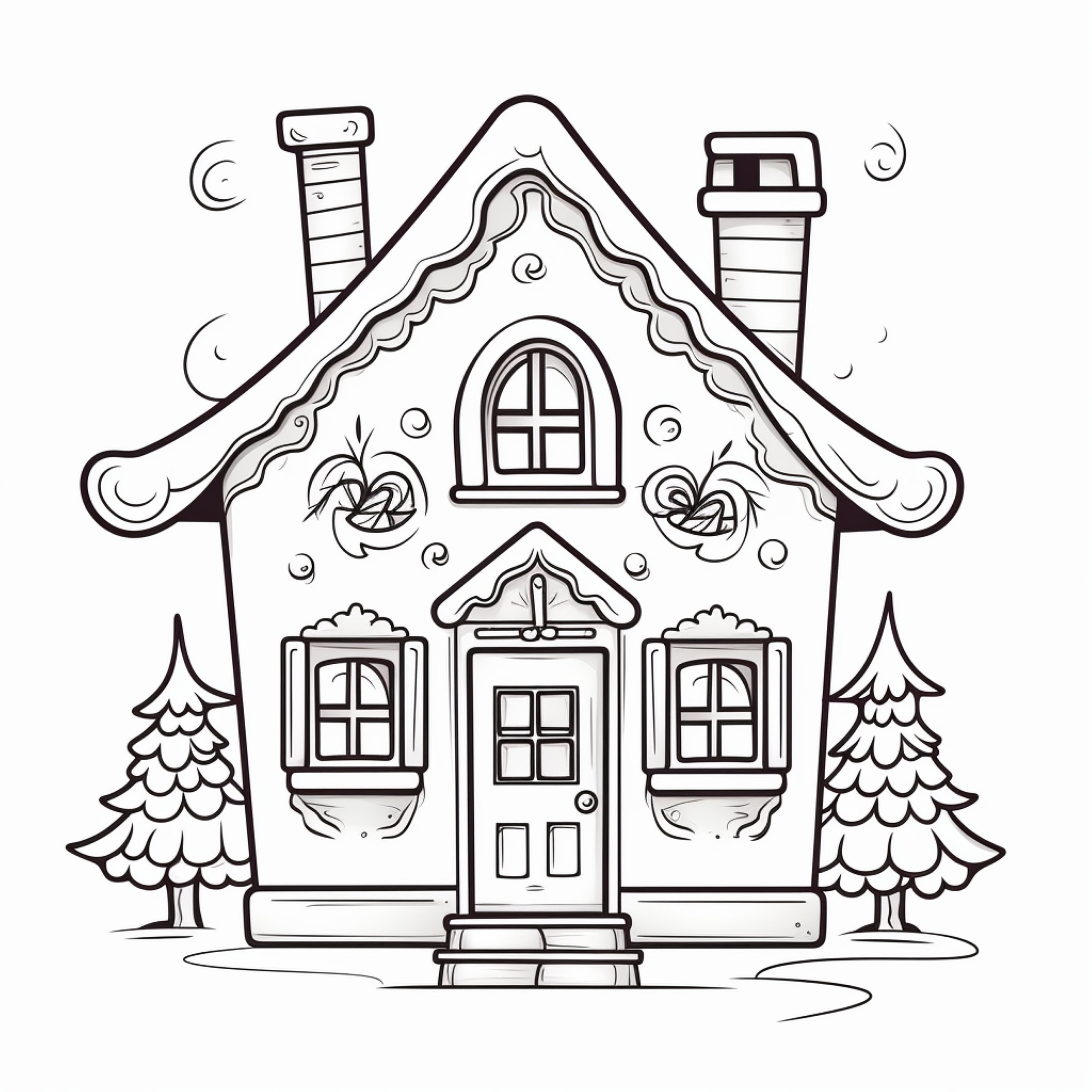 Winter/christmas 10- Coloring Pages (5) - Etsy