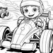 Race Car 2- Coloring Pages (5) - Etsy