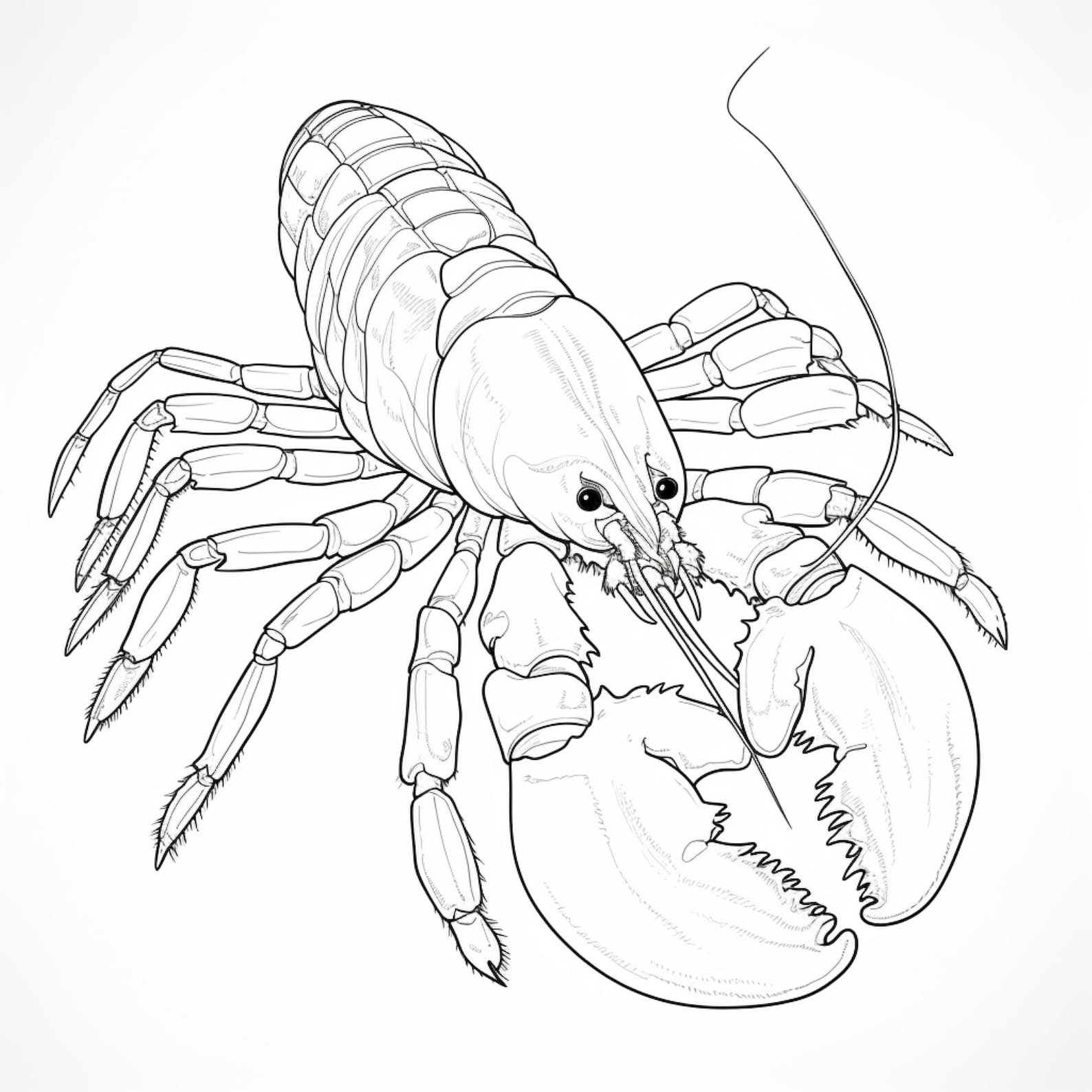 Ocean Creatures 4- Coloring Pages (5) - Etsy