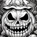 Halloween 9 Coloring Pages 5 - Etsy