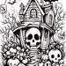 Halloween 5 Coloring Pages 5 - Etsy