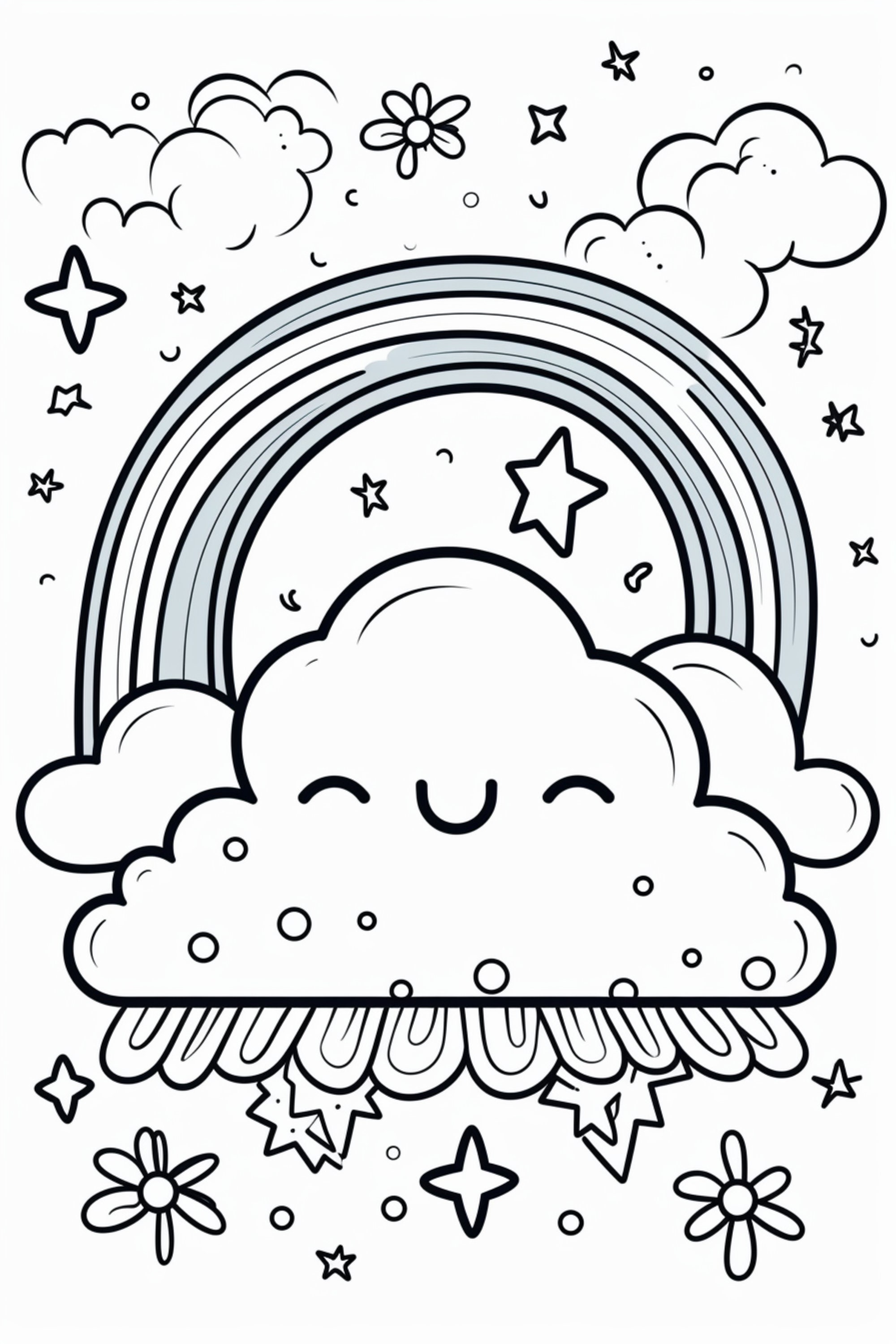 Rainbow Coloring Pages 73217 [2025]