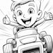 Race Car 2- Coloring Pages (5) - Etsy