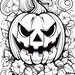 Halloween 5 Coloring Pages 5 - Etsy