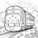 Train 3- Coloring Pages (4) - Etsy