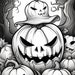 Halloween 9 Coloring Pages 5 - Etsy