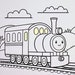 Train 3- Coloring Pages (4) - Etsy