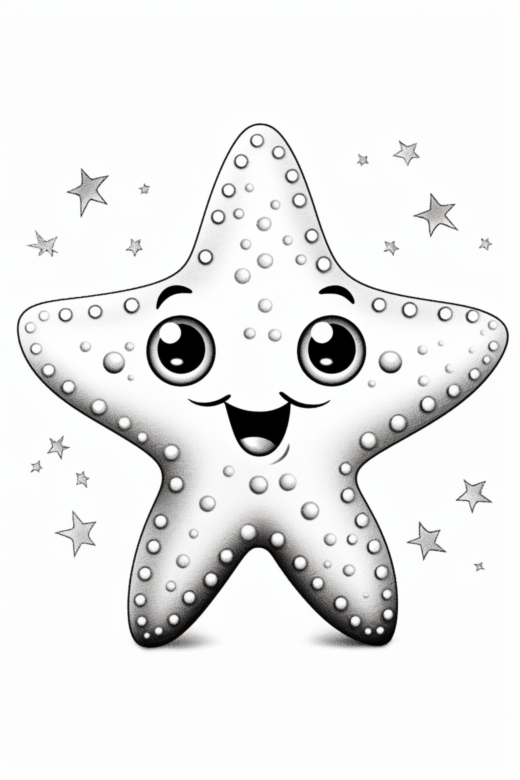 Ocean Creatures 2- Coloring Pages (5) - Etsy