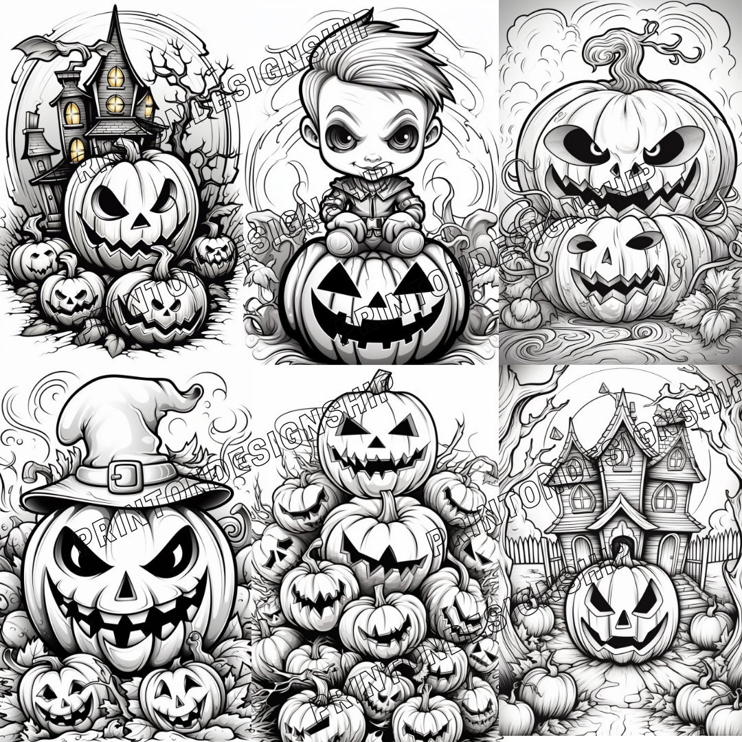 Halloween Bundle 1 35 - Etsy