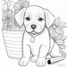 Dogs 2- Coloring Pages (5) - Etsy